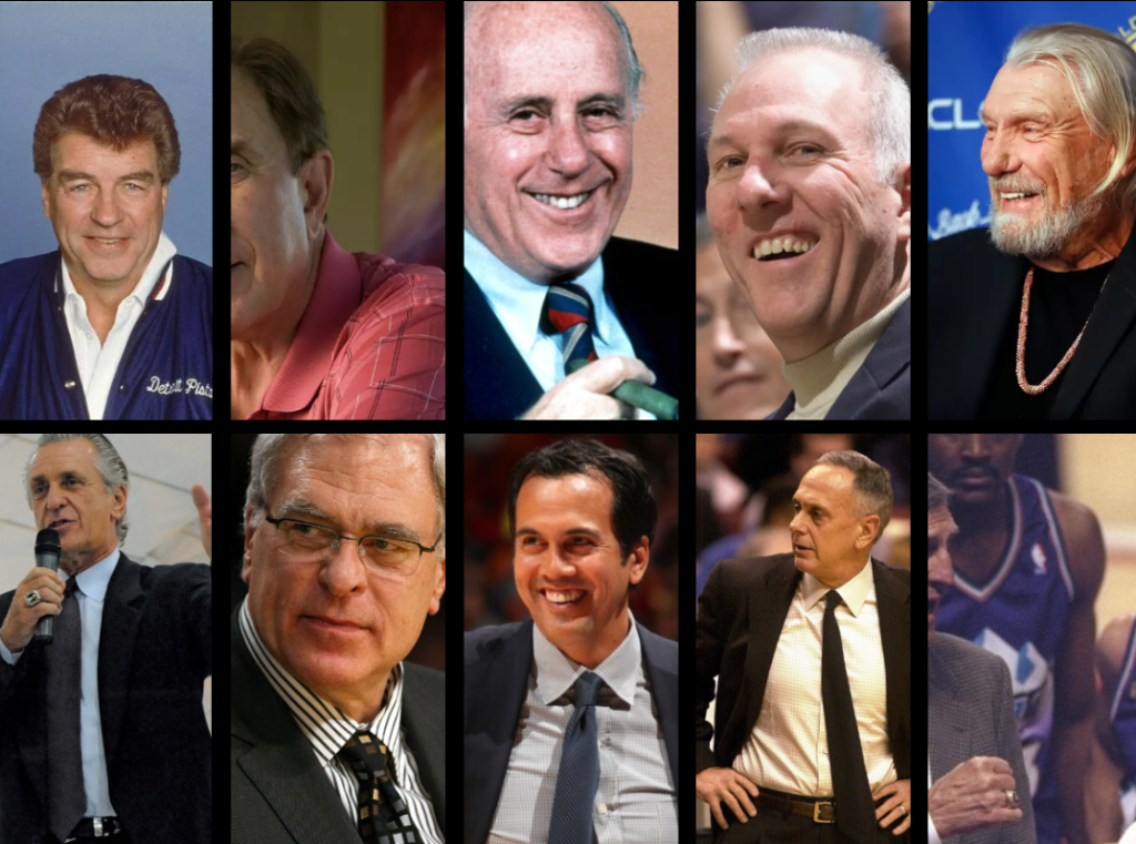 10 Best NBA Coaches of All Time - Pressversity